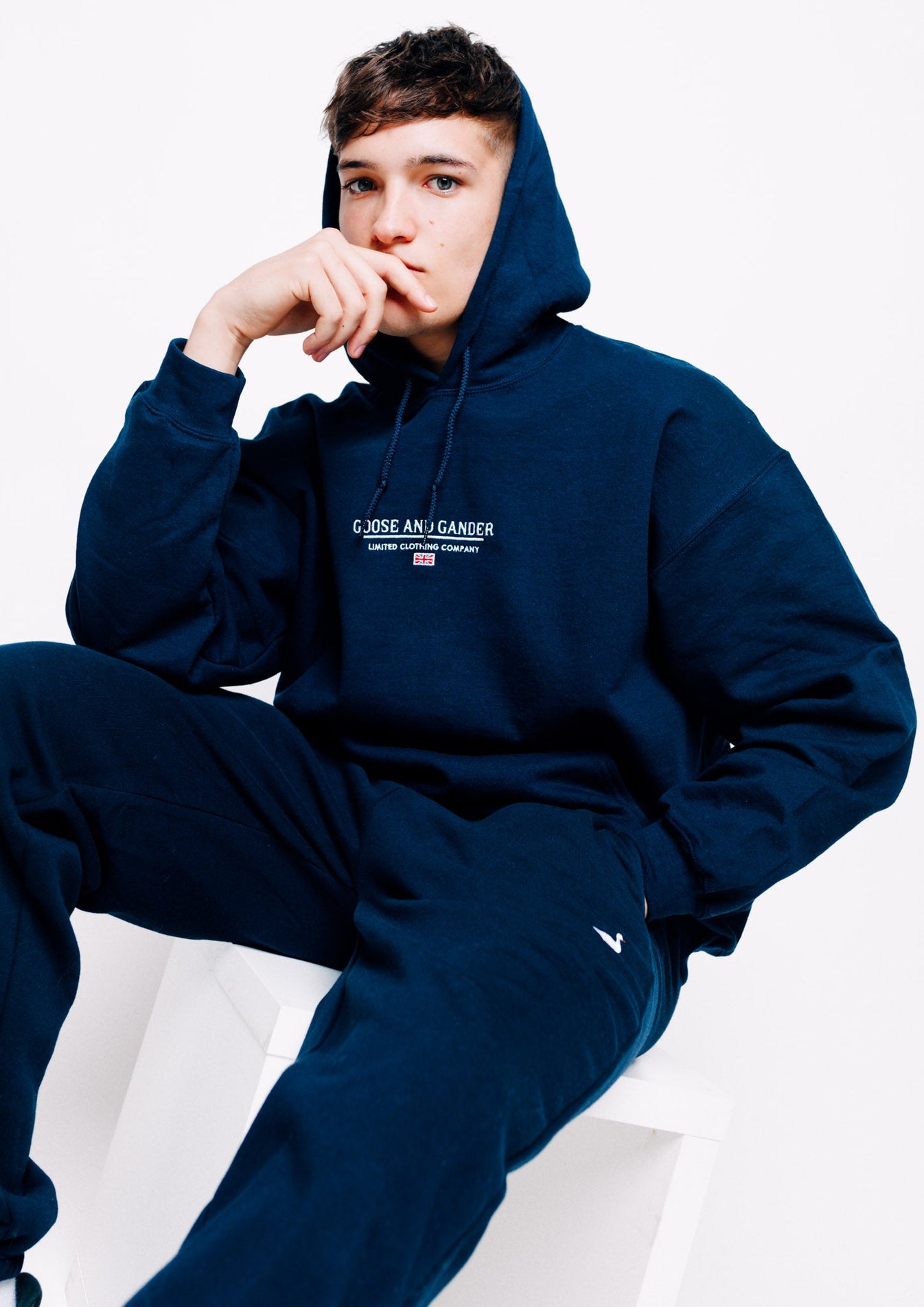 LTD Hood - Navy Blue – Goose & Gander